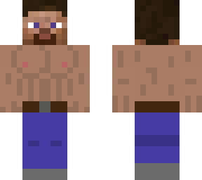 Buff untanned steve | Minecraft Skin