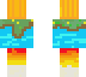 Elemental Man | Minecraft Skin