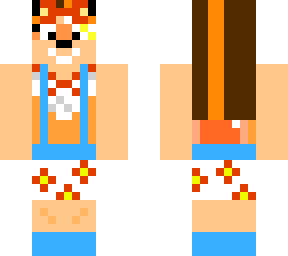 Felicity Fox City Tails | Minecraft Skin