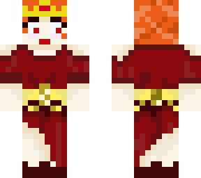 Fire Princess | Minecraft Skin