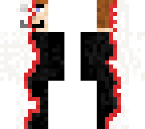 Half Skeleton Half Human | Minecraft Skin