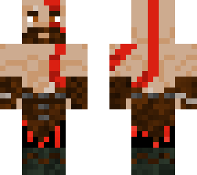 Kratos (Sorrow of Sparta) | Minecraft Skin