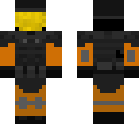 Nine tall fox unit from the SCP fowdashon | Minecraft Skin