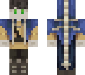 Custom Wilbur Origins SMP skin (Phantom Origin) | Minecraft Skin