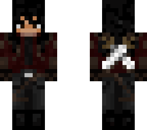 Gothic Medieval Fit and Double Scabbard Leather Sheaths with Swords ...