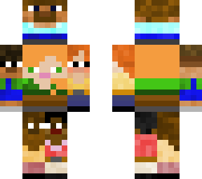 mini miis (fixed) | Minecraft Skin