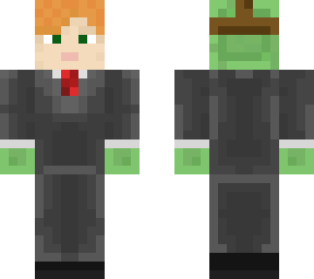 Slime With Alex Mask | Minecraft Skin