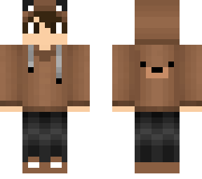 bear hoodie boy | Minecraft Skin
