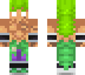 Broly LSSJ | Minecraft Skin