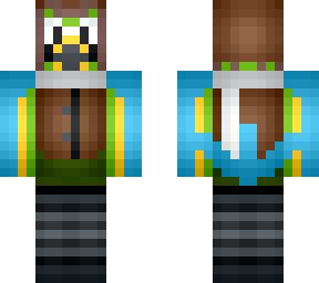 Mollie Macaw From Indigo Park | Minecraft Skin