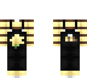 OB - Flower & Bee Overalls & Fit | Minecraft Skin