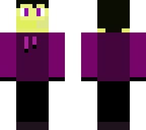 black and purple | Minecraft Skins