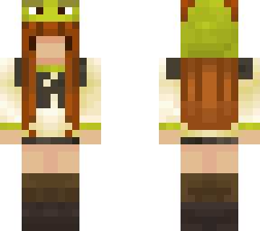 shrek girl | Minecraft Skin
