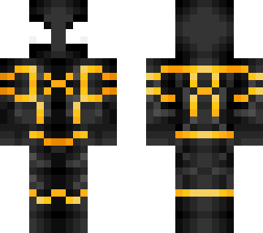 Spider-man Black and Gold Suit | Minecraft Skin