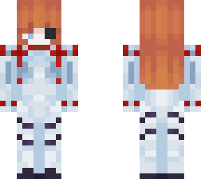 asuka langley soryu : nge | Minecraft Skin