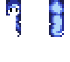 blue hair base | Minecraft Skins