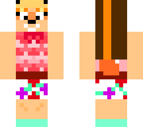Felicity Fox as Fabrina Fox | Minecraft Skin