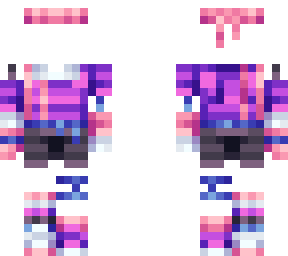 genderfluid - ob (fem.) | Minecraft Skin