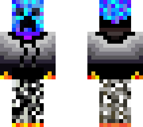 fire and ice | Minecraft Skins