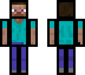 outlined steve | Minecraft Skin