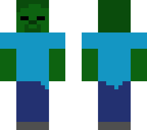 Simple Zombie Skin | Minecraft Skin