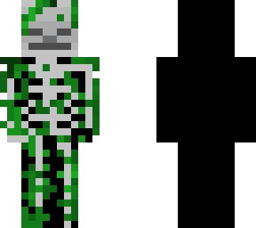 Swamp skeleton | Minecraft Skin