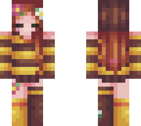 bees and honey - SF3 | Minecraft Skin