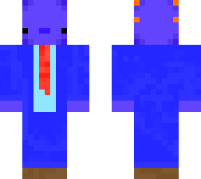 blue axolotl | Minecraft Skins