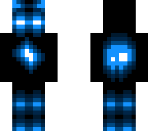 black and blue | Minecraft Skins