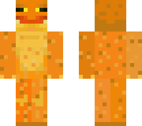 orange frog | Minecraft Skins