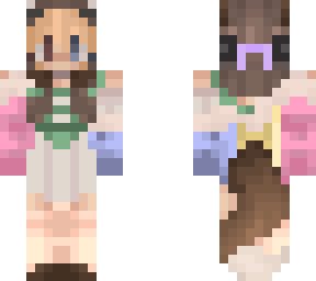 Khiveas Pan & Aromantic Pride skin | Minecraft Skin