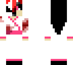 Personal Kitsune Mask Skin (Bloodied) | Minecraft Skin