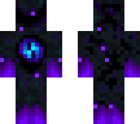 Purple sculk infested watcher | Minecraft Skin