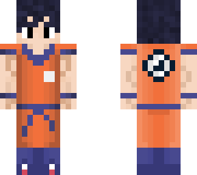 Son Goku Dragon Ball Z | Minecraft Skin