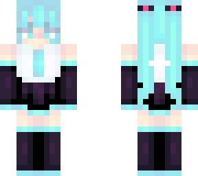 ~Hatsune Miku~ | Minecraft Skin