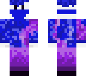 blue galaxy guy | Minecraft Skin