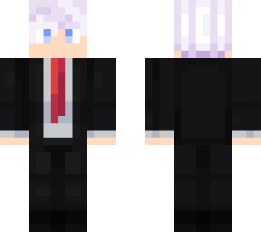 Coat skin (SkNurarefinX Gojo) UnBlindfolded | Minecraft Skin