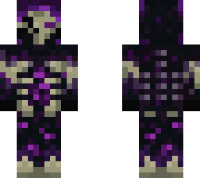 Eldritch Corrupted Tainted Skeleton | Minecraft Skin