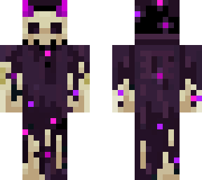 Eldritch Taint Skeleton Cultist fixed | Minecraft Skin