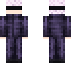 gojo blind fold | Minecraft Skin