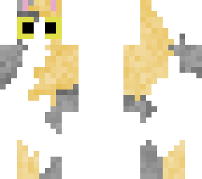 Silly calico cat | Minecraft Skin