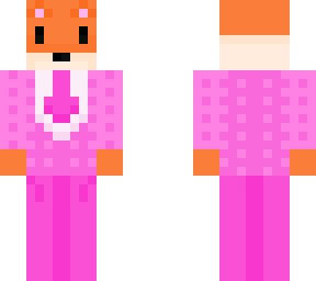 pink fox | Minecraft Skins