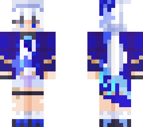 genshin furina | Minecraft Skins