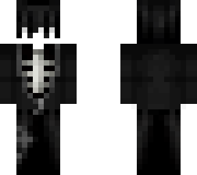 Black rib skin | Minecraft Skin