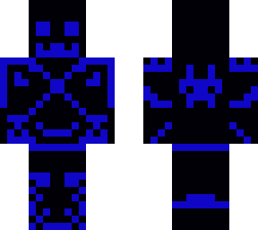 blue demon | Minecraft Skins