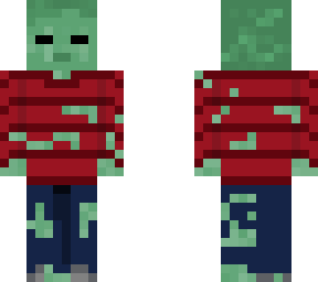red zombie | Minecraft Skins