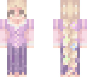 Rapunzel (one layer) | Minecraft Skin