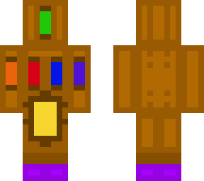 The Infinity Gauntlet | Minecraft Skin