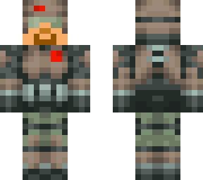 Aagent(as UNSC Marine) | Minecraft Skin