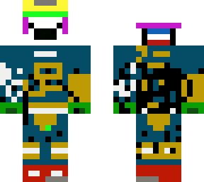 bialy kask Domtoma i 1Krycha3 lepszy | Minecraft Skin